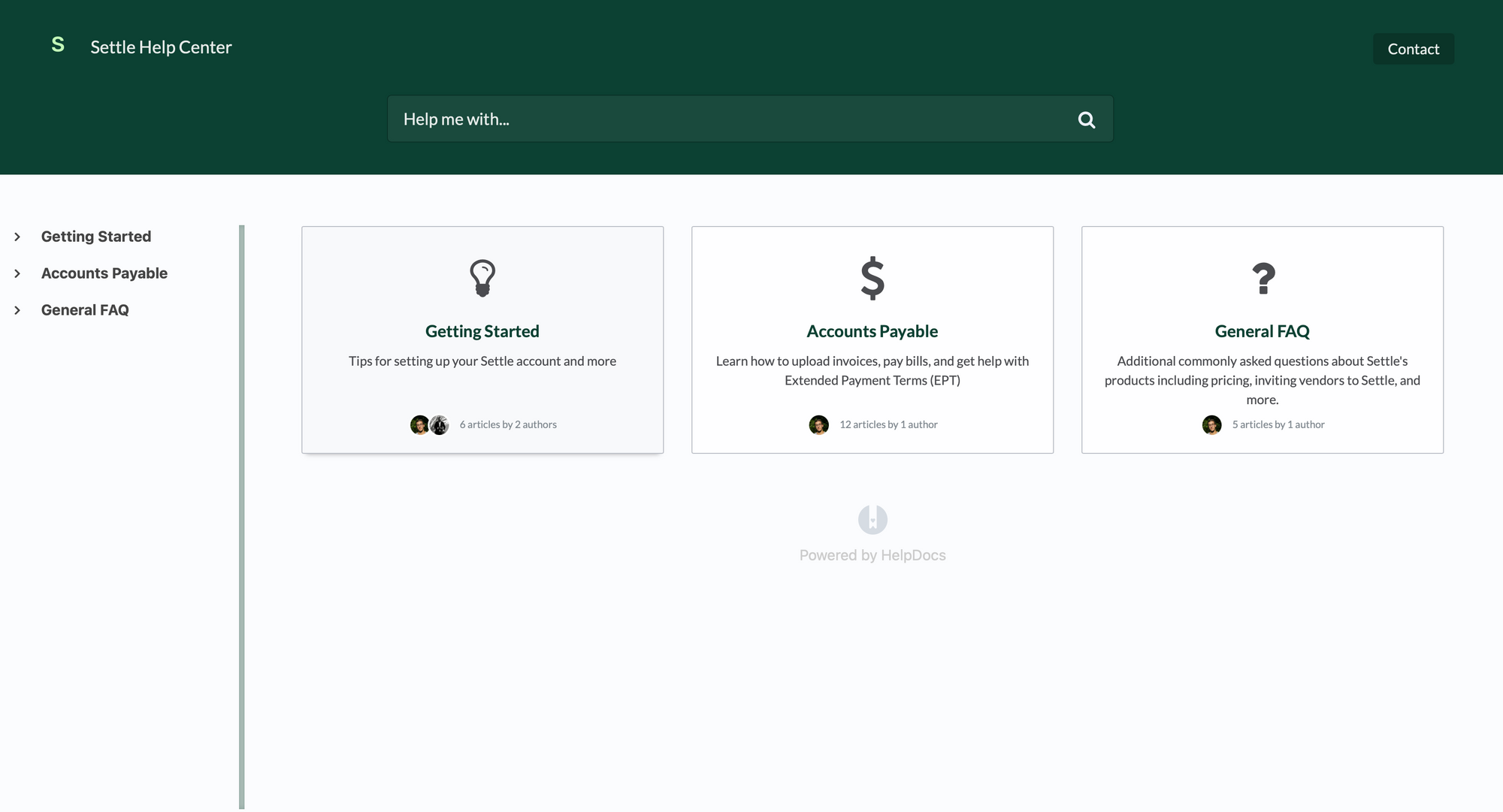 Knowledge Base Software - HelpDocs